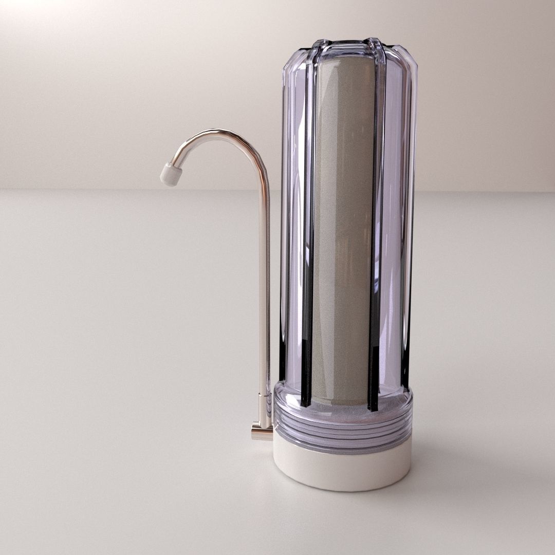 Countertop Drinking Water Filter 3D model | CGTrader