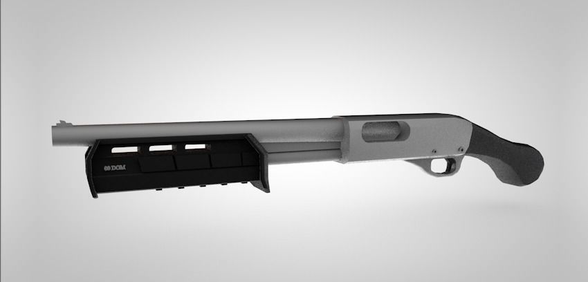 Shotgun Gallo Warzone 3D model | CGTrader