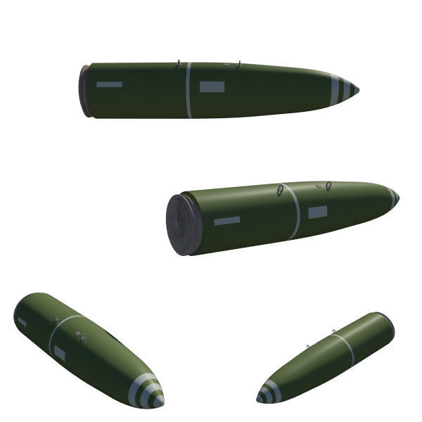 Bullet Mine 3D model | CGTrader