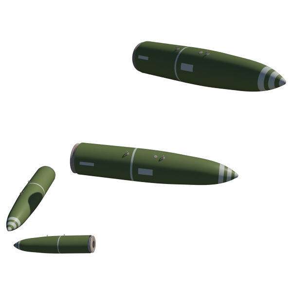 Bullet Mine 3D model | CGTrader