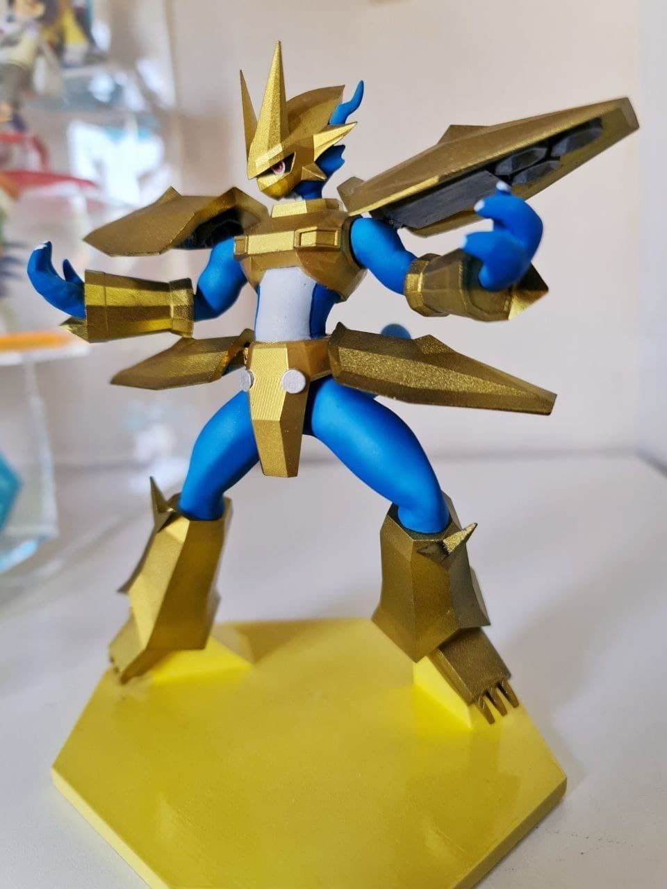 Digimon - Magnamon 3D Printing Model 3D print model 3D model 3D ...