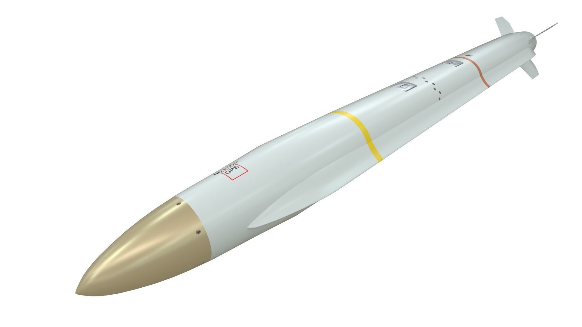 3D model AARGM-ER missile VR / AR / low-poly | CGTrader