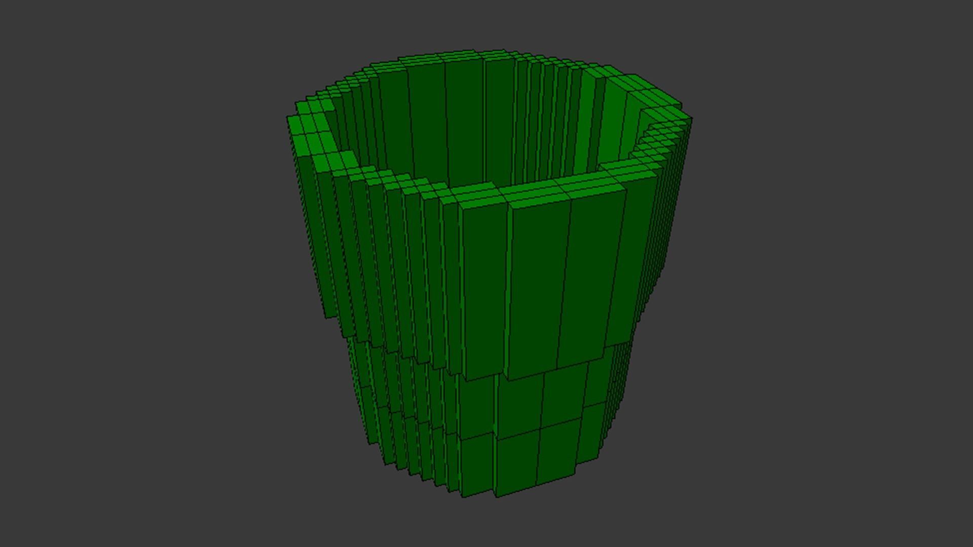 Pipe Voxel - Super Mario Bros free VR / AR / low-poly 3D model | CGTrader