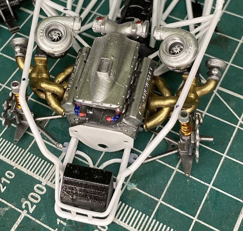 Pro Mod V8 Twin Turbo Headers Exhaust Manifold Hemi BBC SBC 3D model 3D ...