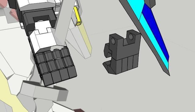 Texture Robots mecha Pokemon Poppo X Gundam Custom VR / AR / low-poly ...