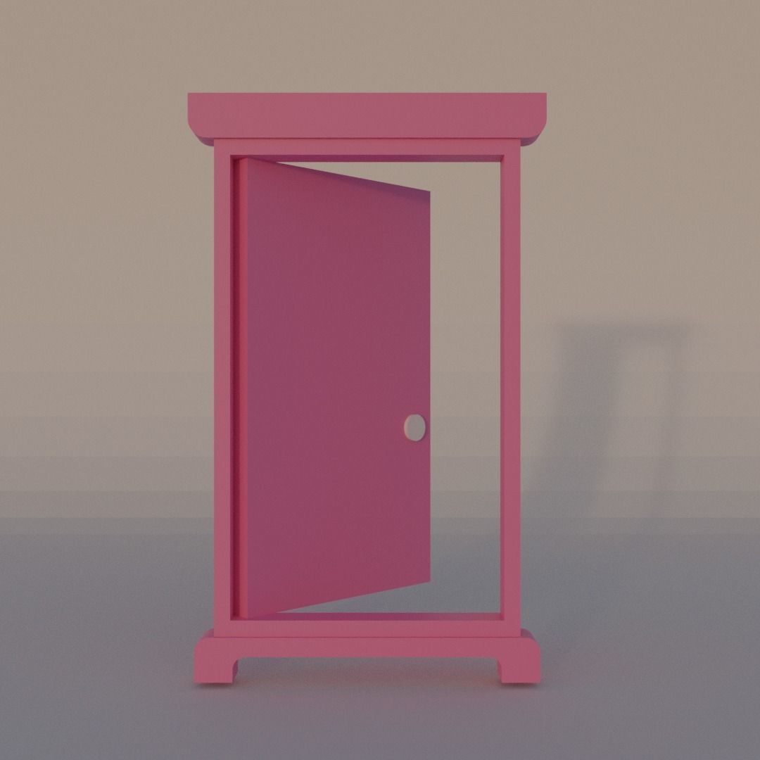 3D model Doraemon Door VR / AR / low-poly | CGTrader