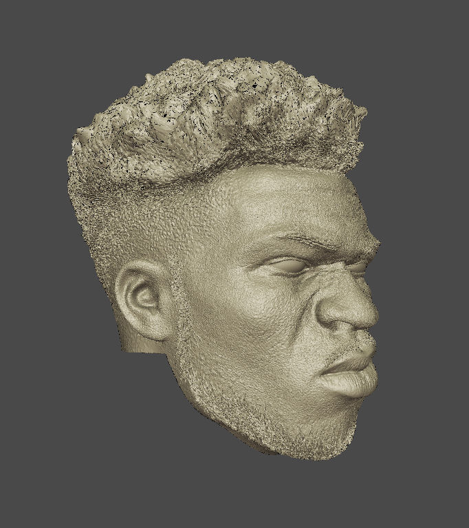 Special Giannis Ante tokounmpo 34 Head sculpt NBA Basketball 3D model ...
