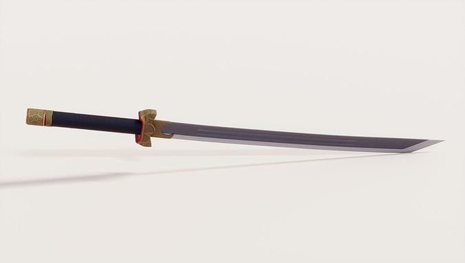 Sword samurai free VR / AR / low-poly 3D model | CGTrader