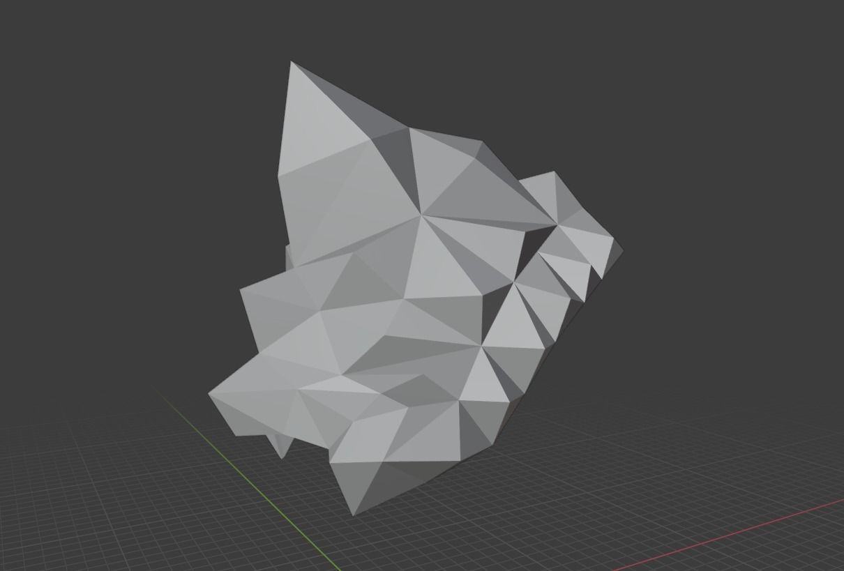 LOL KDA ALL OUT Ahri shoulder Crystal armor 3D model 3D printable ...