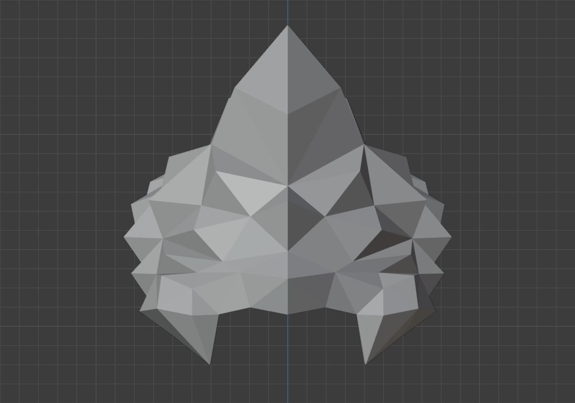 LOL KDA ALL OUT Ahri shoulder Crystal armor 3D model 3D printable ...