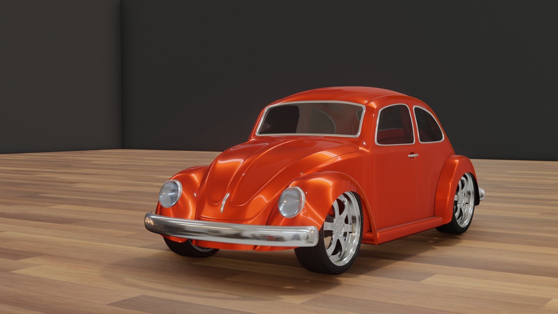 vw beetle 3D model | CGTrader
