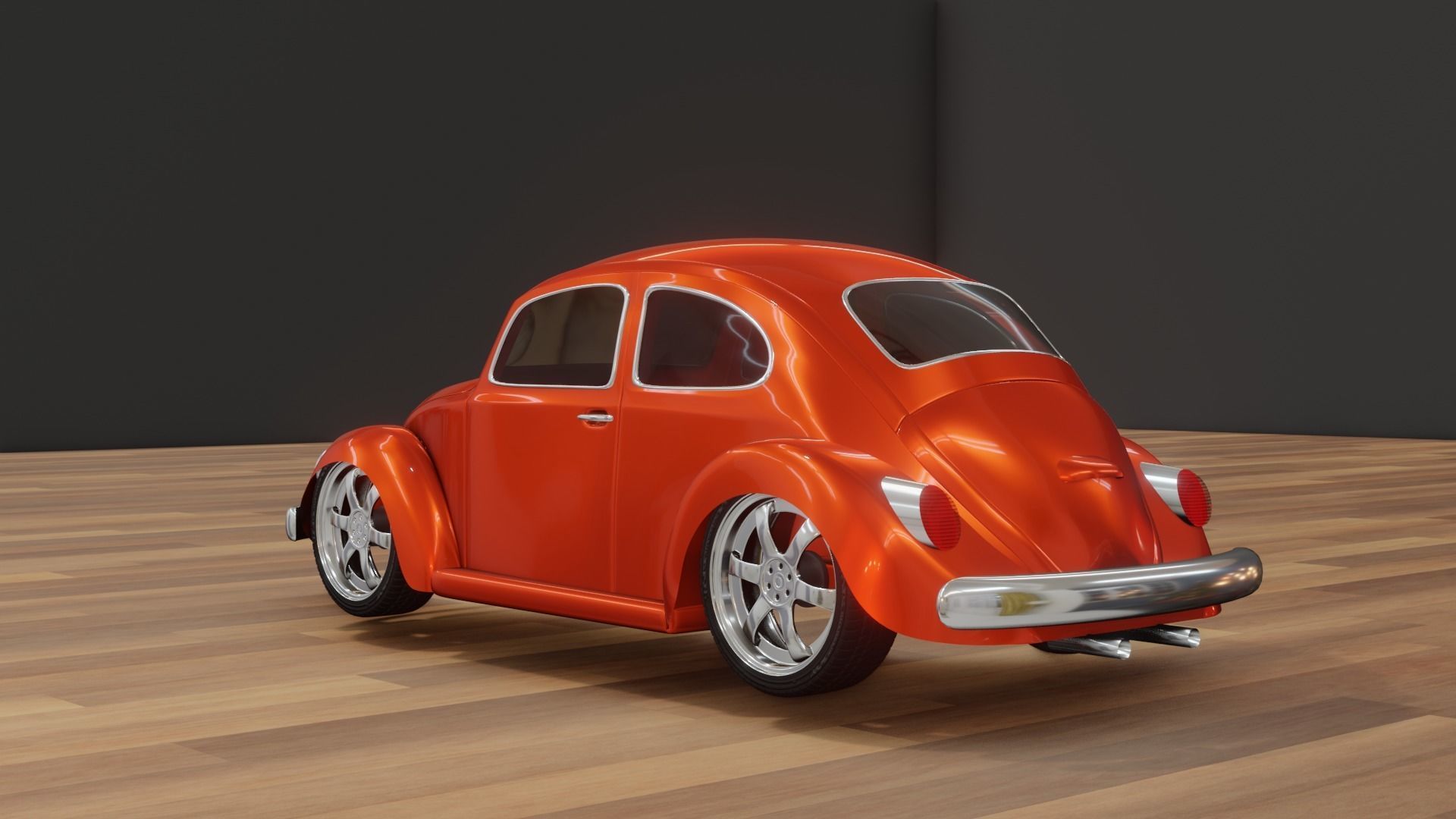 vw beetle 3D model | CGTrader