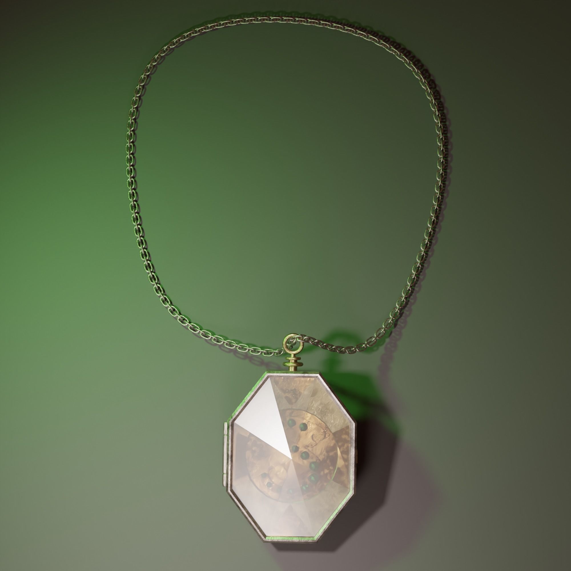 Slytherin locket horcrux 3D model | CGTrader