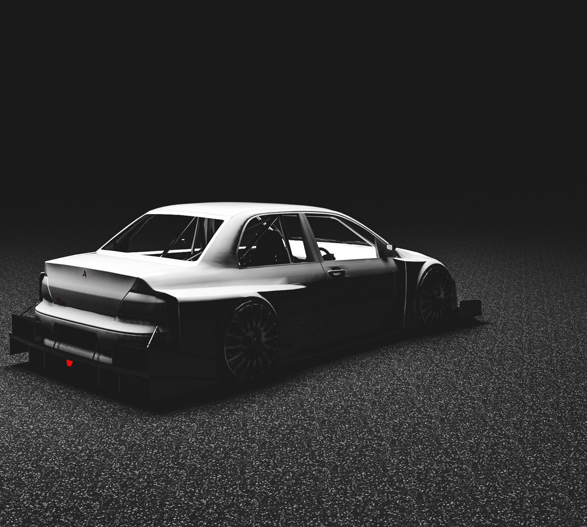 Mitsubishi Lancer Evolution free 3D model | CGTrader