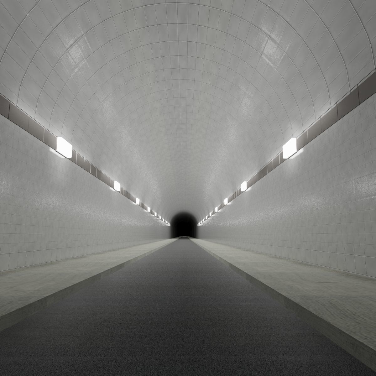 Tunnel - Road 3D model | CGTrader