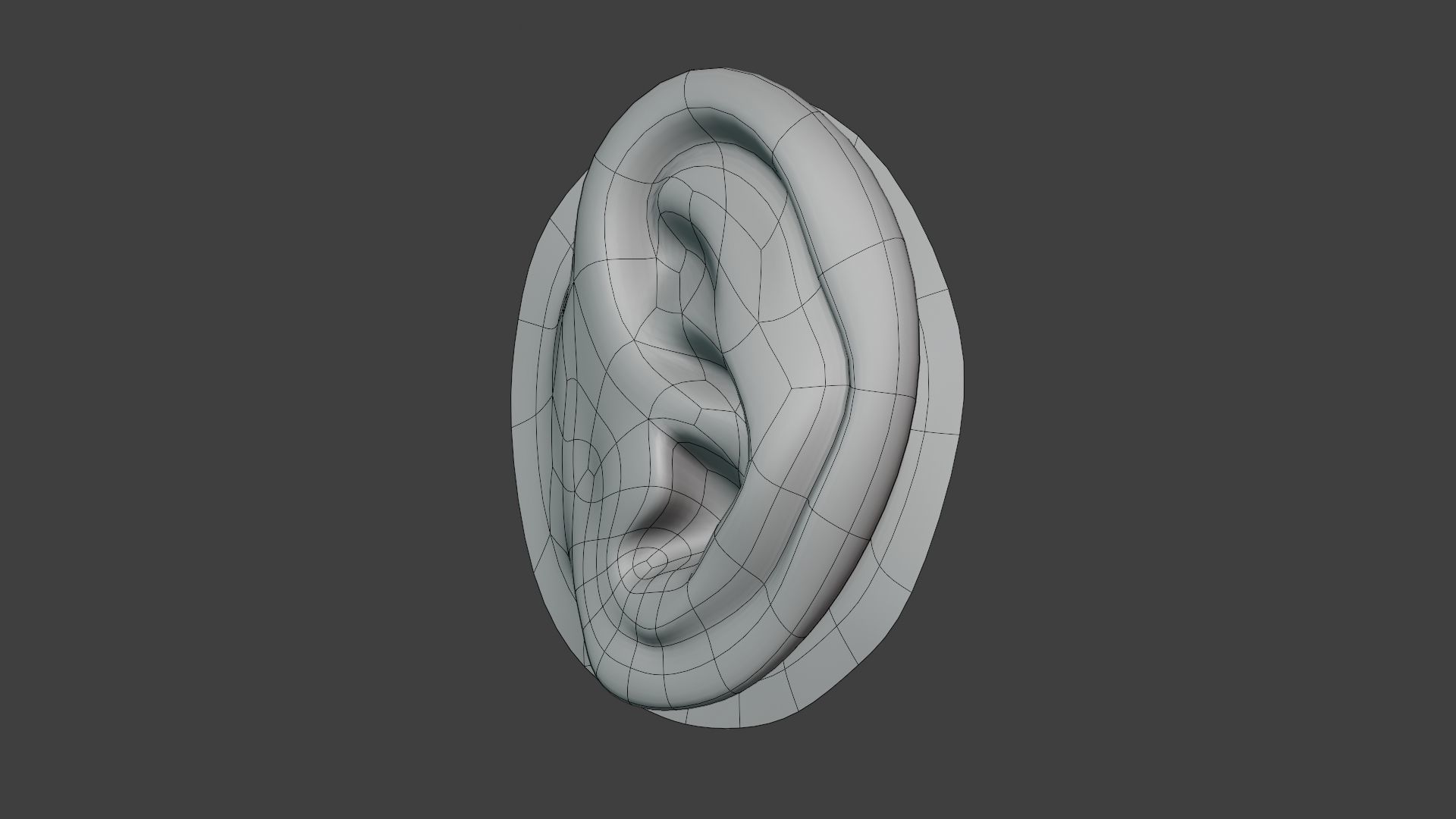 3D model Human Ear Basemesh VR / AR / low-poly | CGTrader