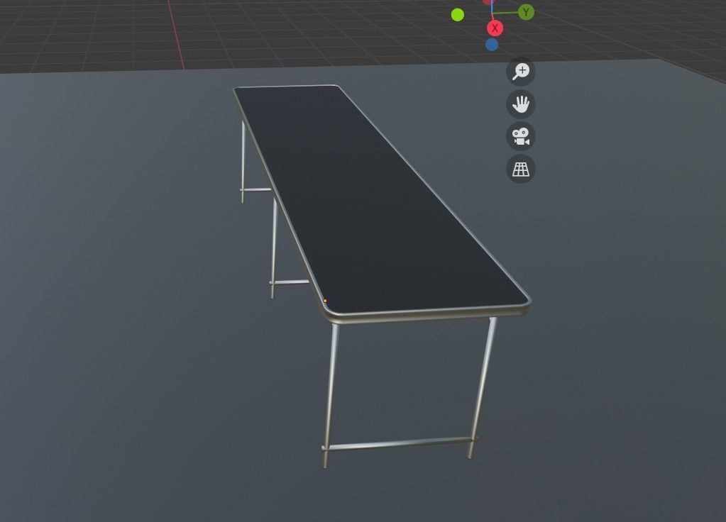 Basic Beerpongtable 3D model | CGTrader