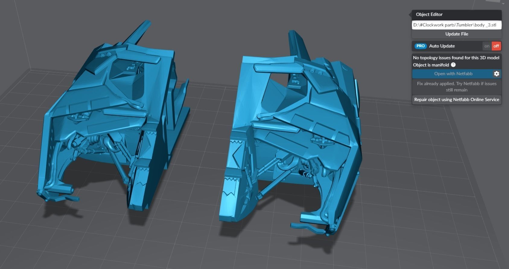 Batmobile Tumbler scale model 3D model 3D printable | CGTrader