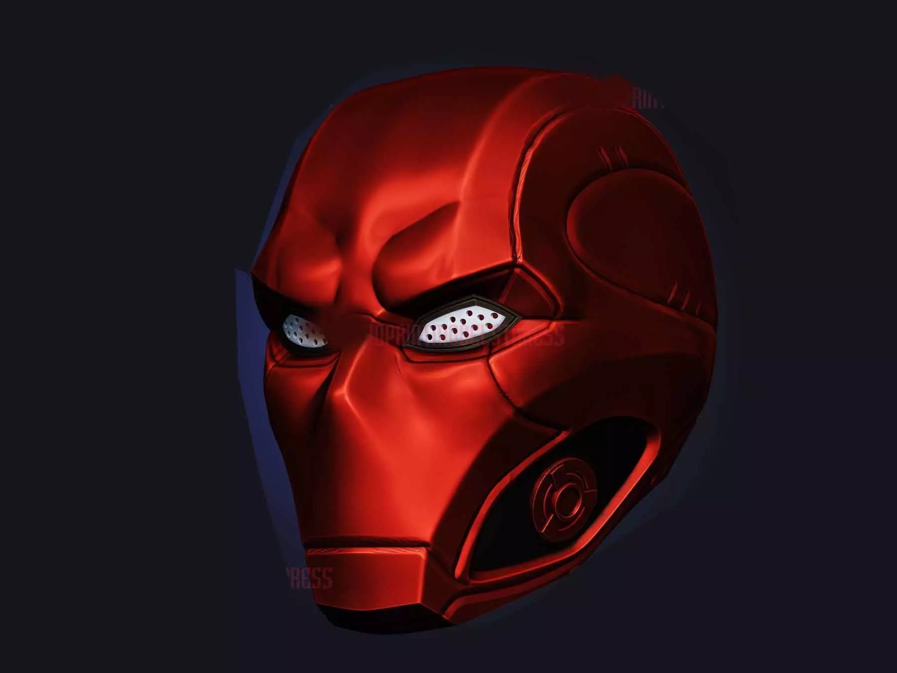 Red Hood Titans Helmet - Titans Season 3 Cosplay 3D model 3D printable ...