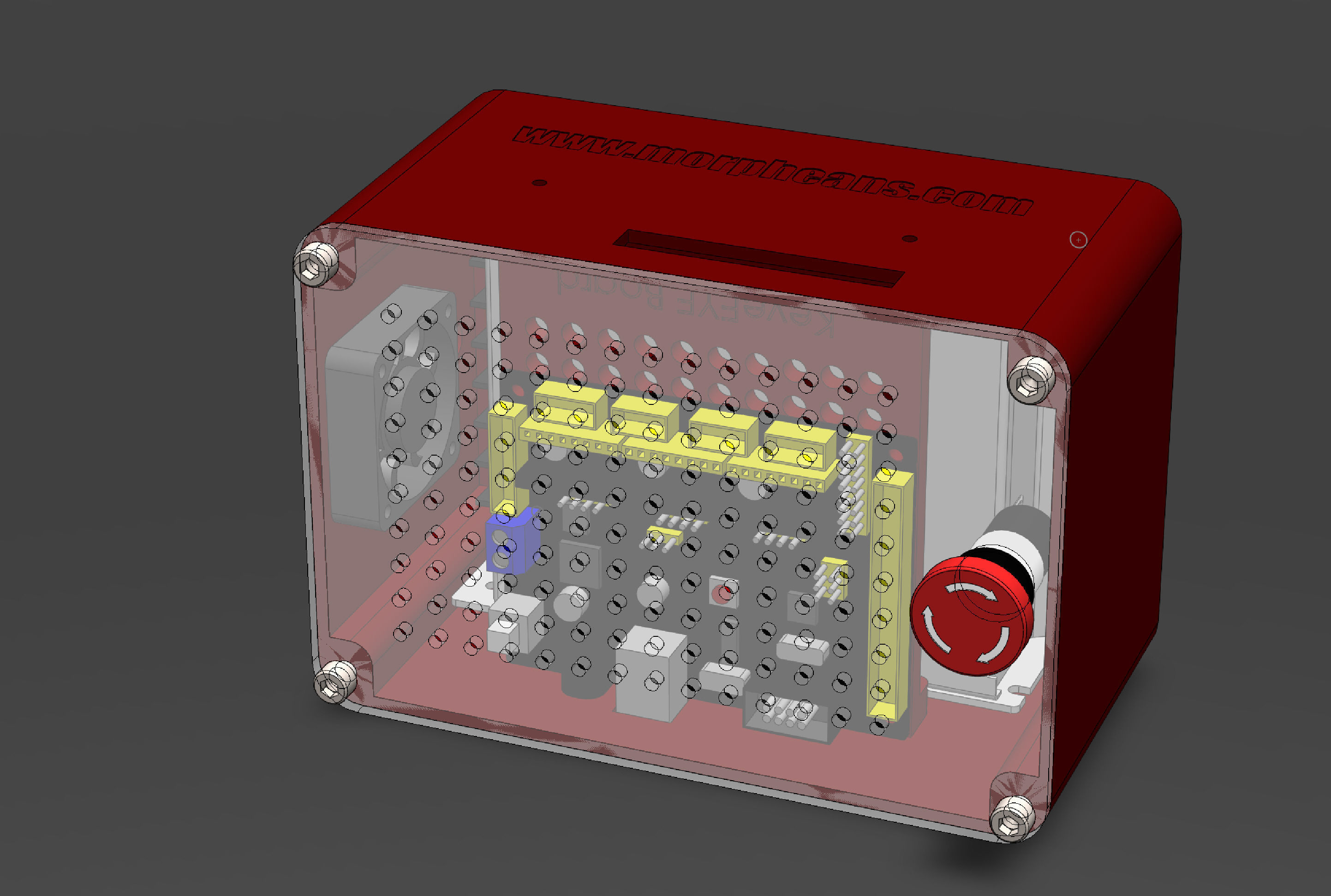 3D printer or CNC laser printable enclosure 3D model 3D printable ...