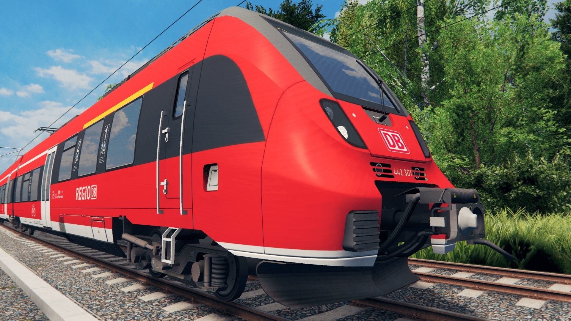 3D model Bombardier Talent 2 DB Regio VR / AR / low-poly | CGTrader