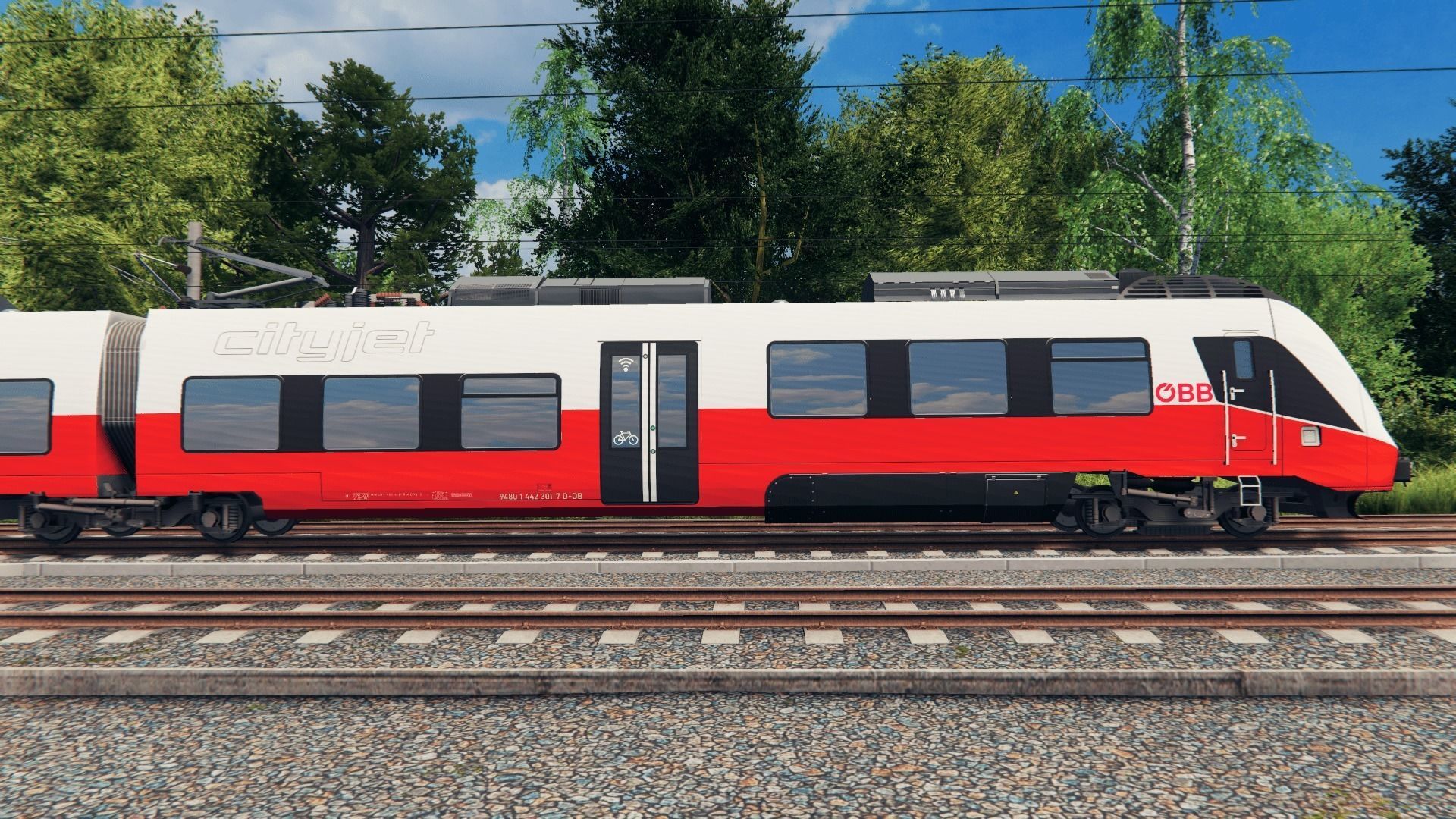 3D model Bombardier Talent 3 OEBB CityJet VR / AR / low-poly | CGTrader