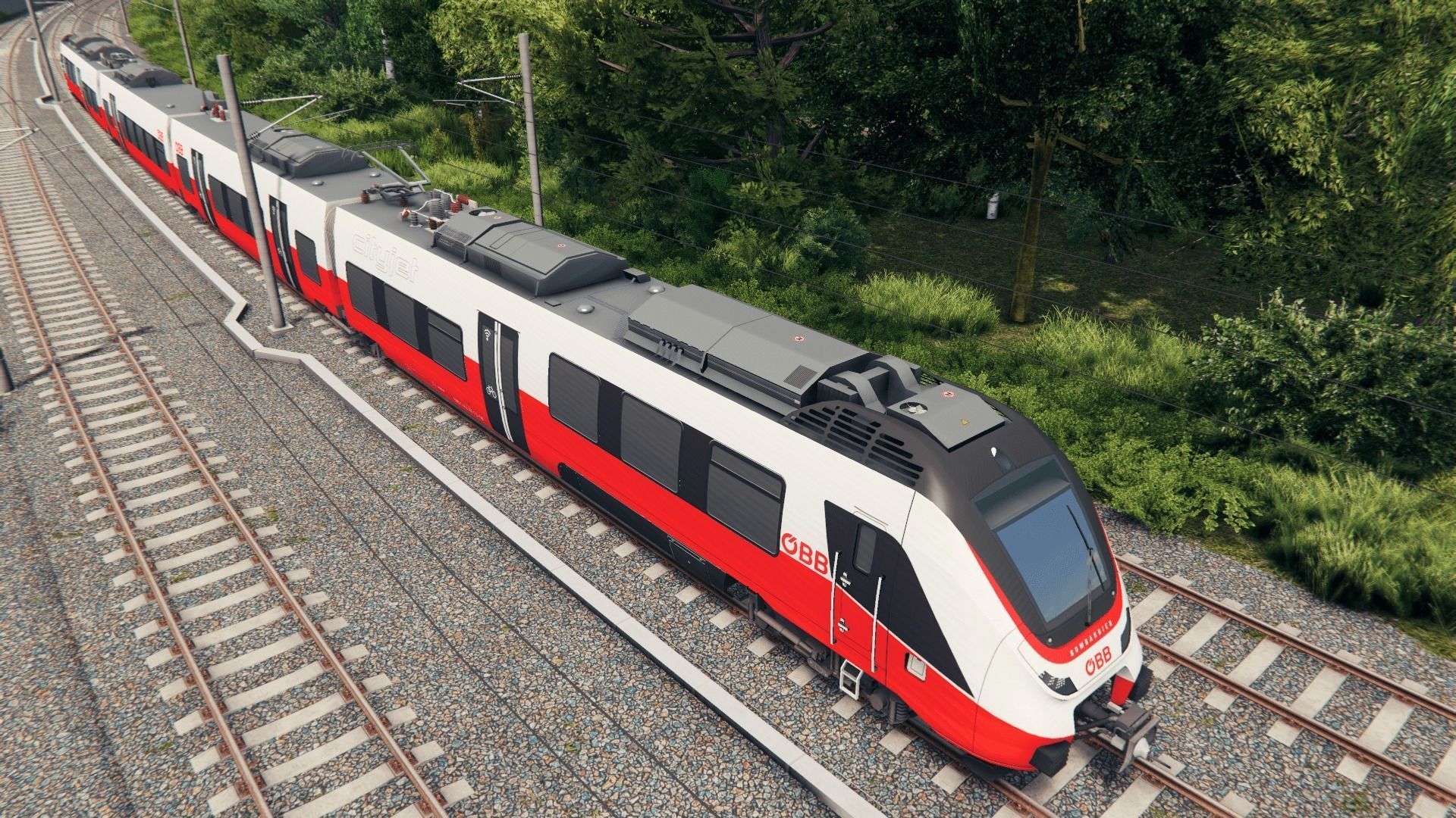 3D model Bombardier Talent 3 OEBB CityJet VR / AR / low-poly | CGTrader