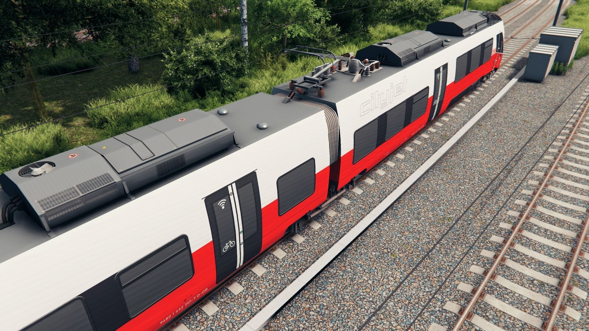 3D model Bombardier Talent 3 OEBB CityJet VR / AR / low-poly | CGTrader