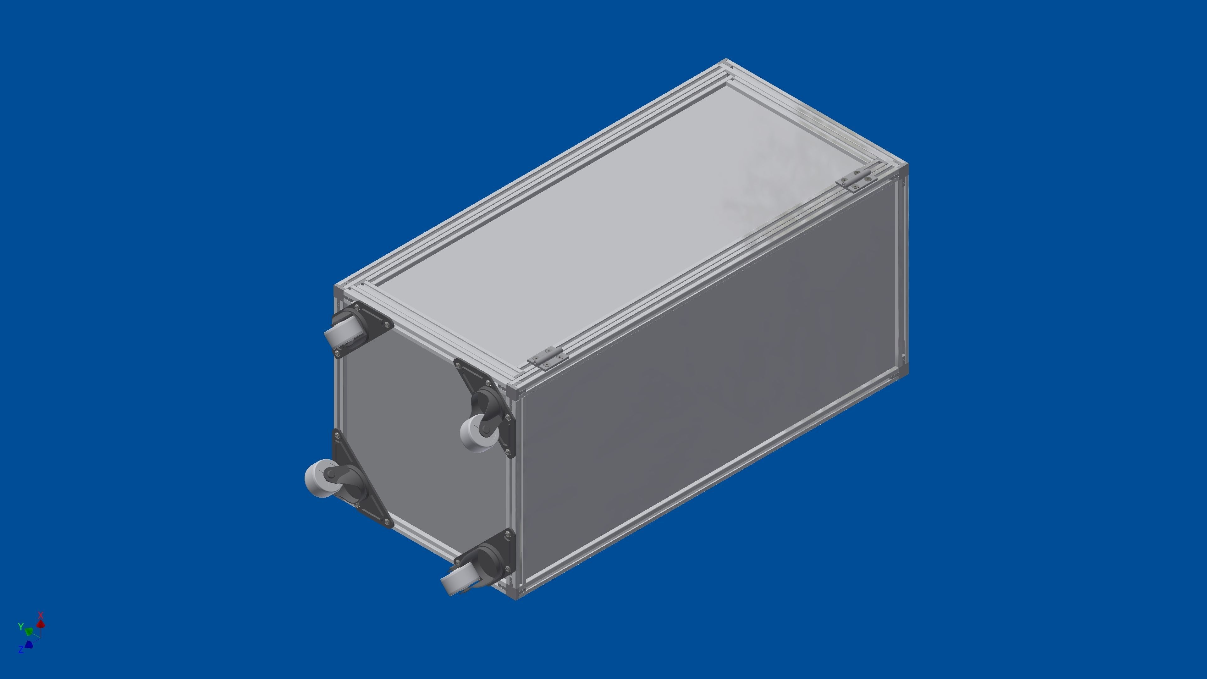 ALUMINIUM BOX 3D model 3D printable | CGTrader