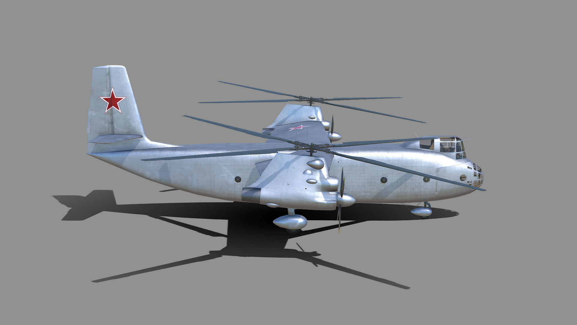 3D model Kamov Ka-22 VR / AR / low-poly | CGTrader