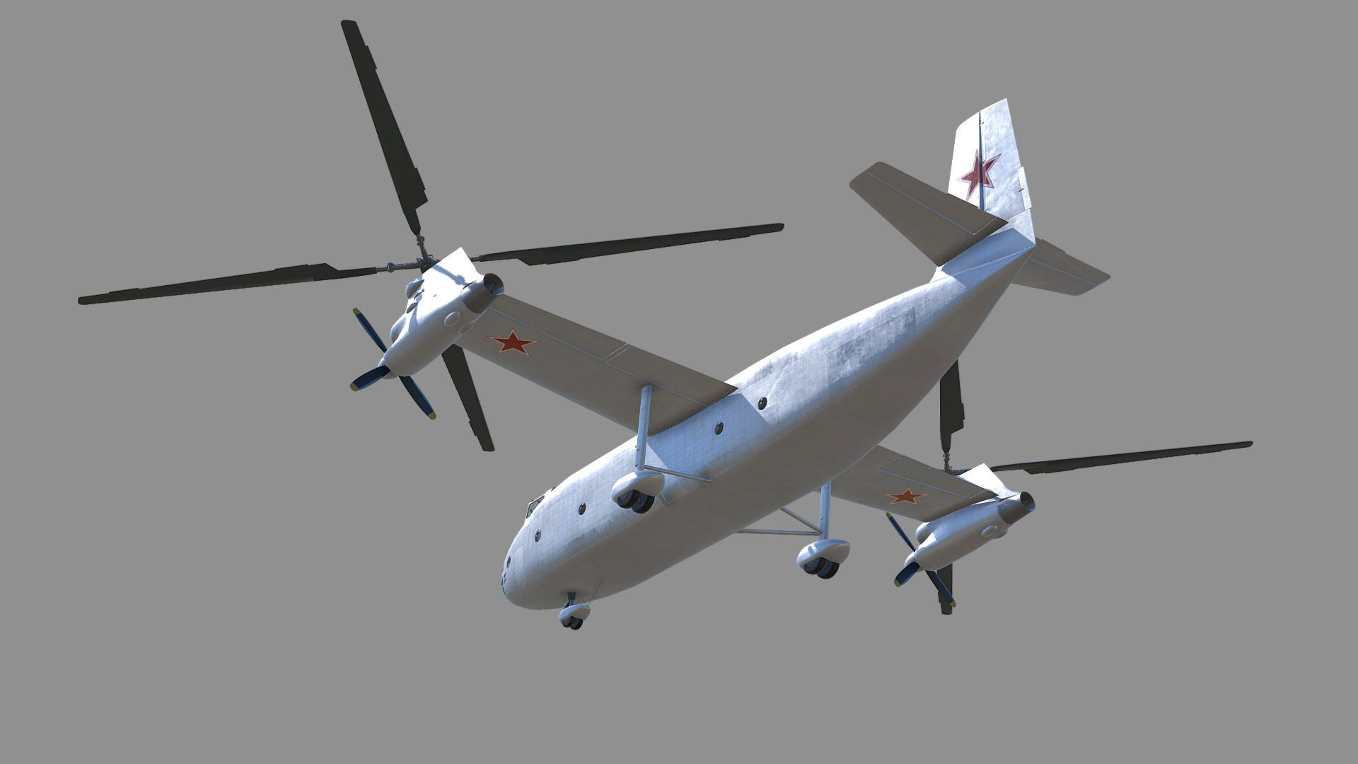 3D model Kamov Ka-22 VR / AR / low-poly | CGTrader