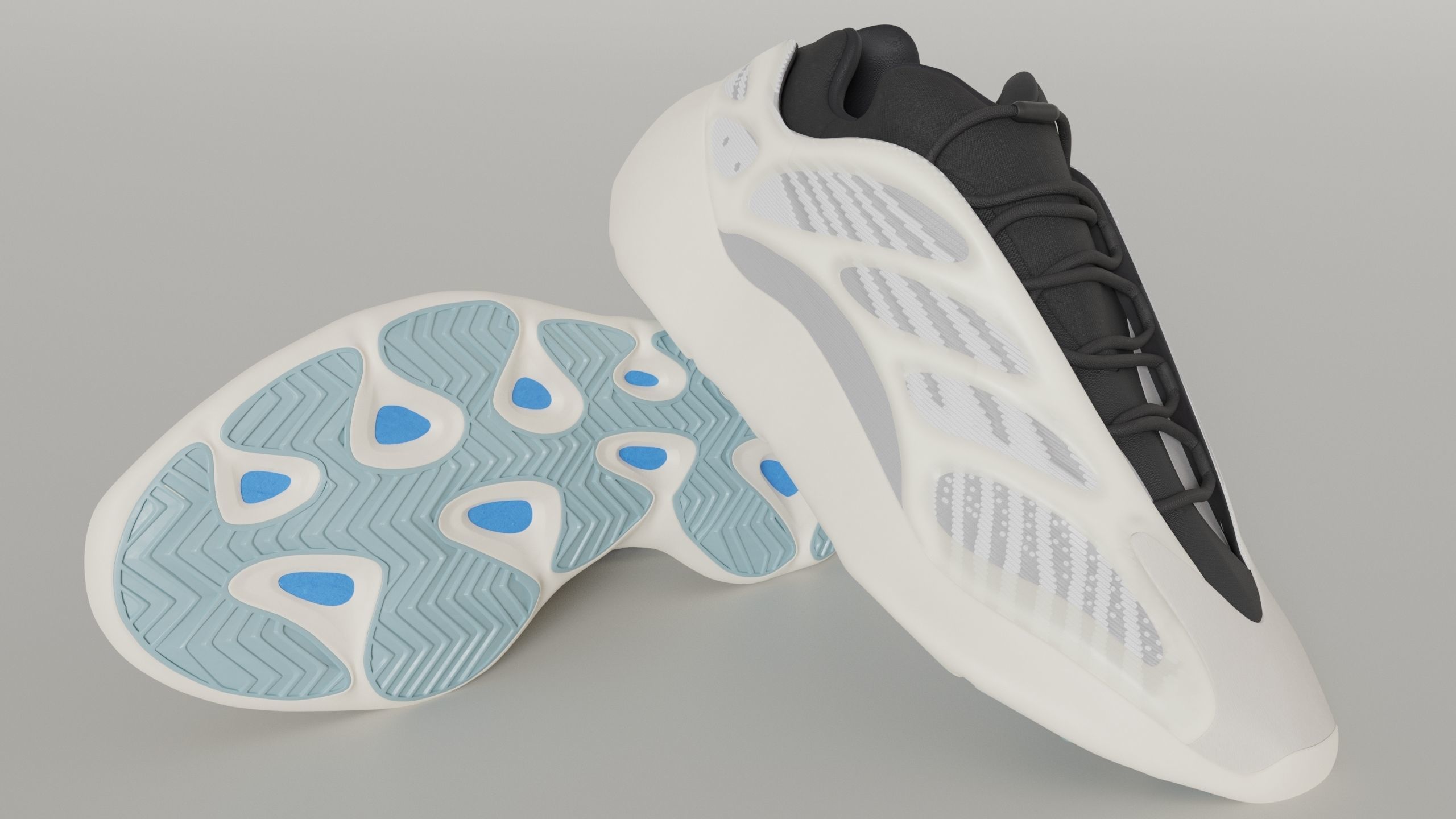 3D model Yeezy 700 v3 Azael VR / AR / low-poly | CGTrader