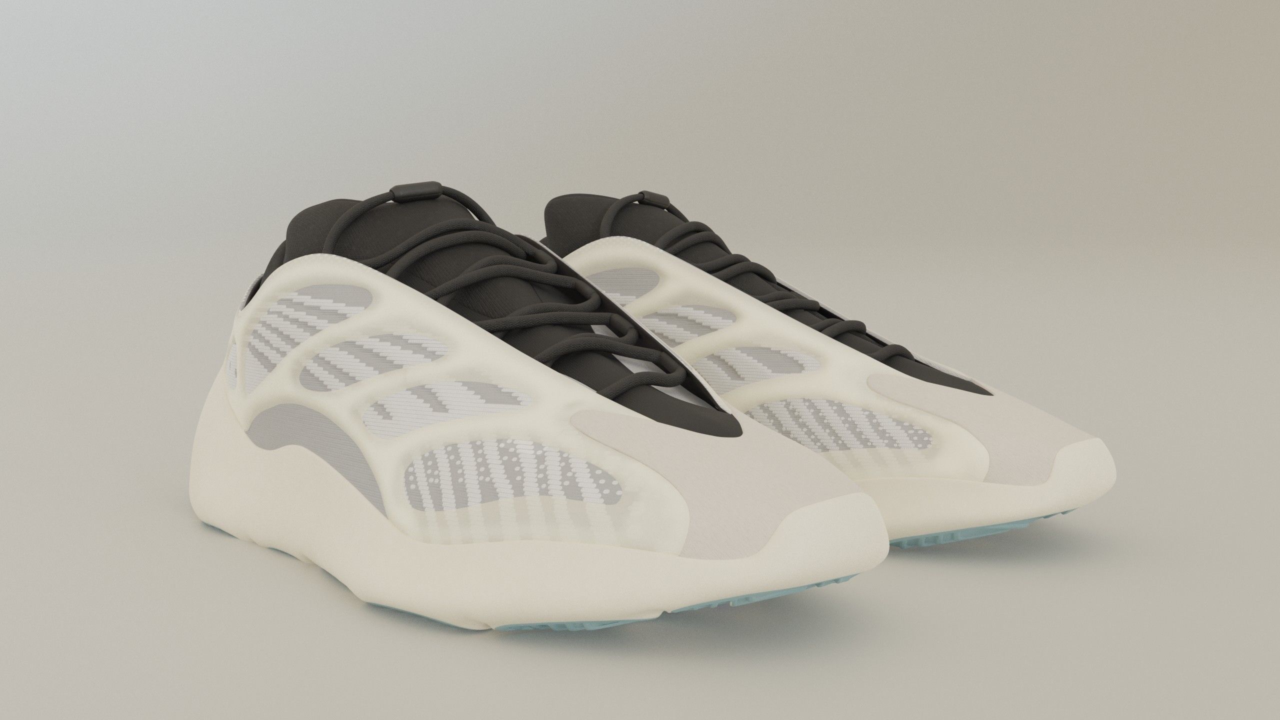 3D model Yeezy 700 v3 Azael VR / AR / low-poly | CGTrader