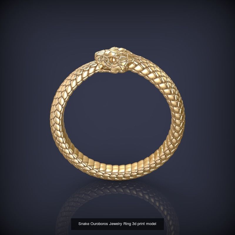 Snake Jewelry Rings Collection Pack 3d print models | CGTrader