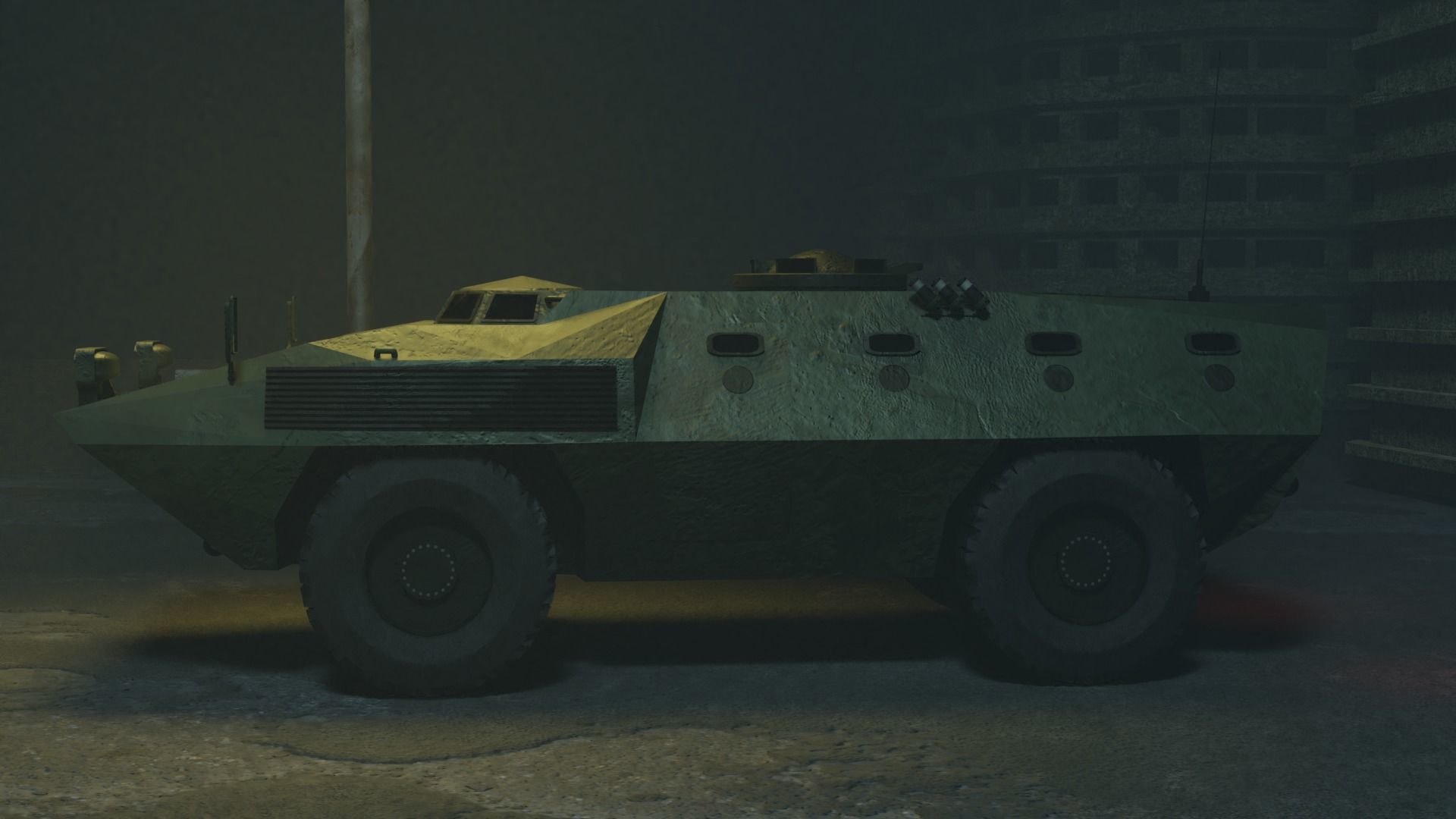 3D model Fiat 6614 - Wheeled Armoured Personnel Carrier VR / AR / low ...