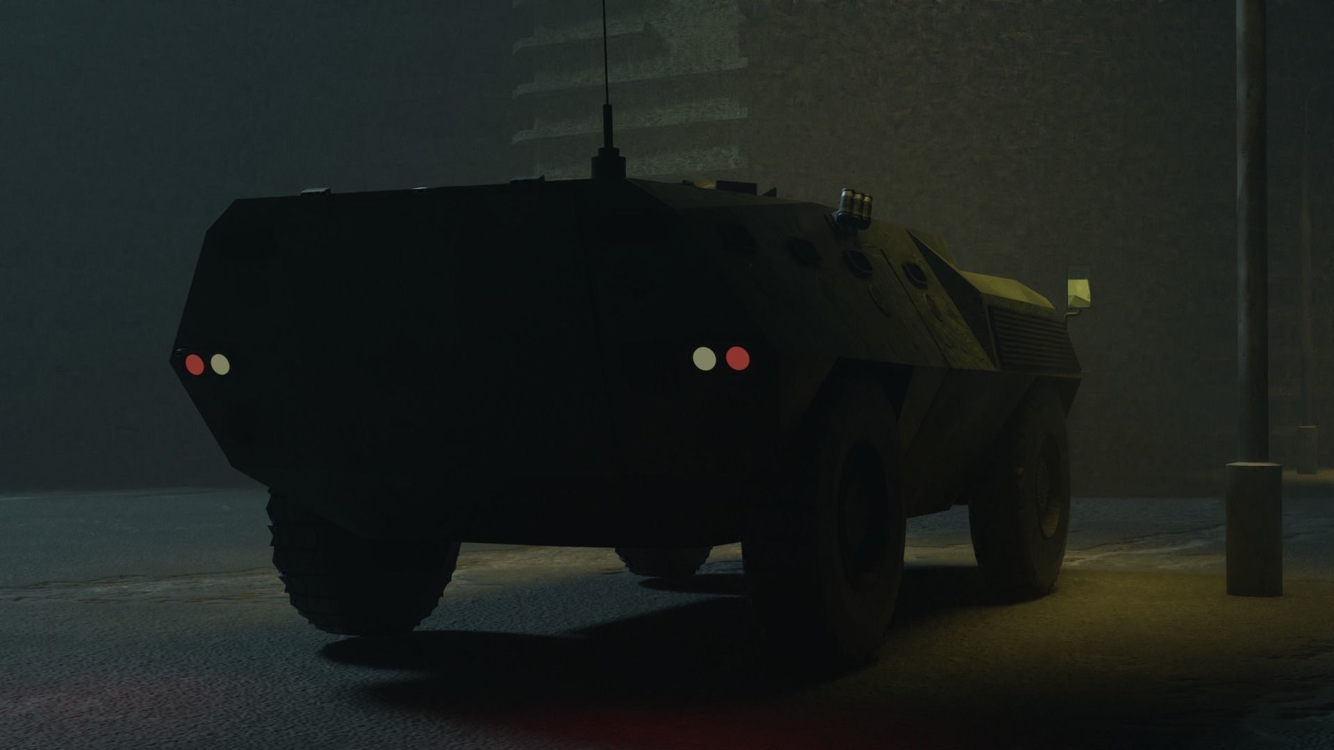 3D model Fiat 6614 - Wheeled Armoured Personnel Carrier VR / AR / low ...