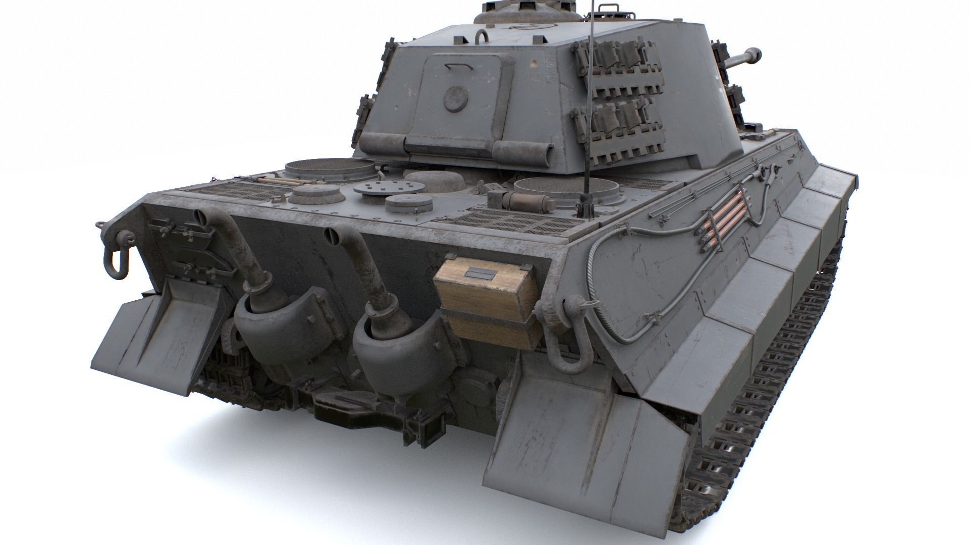 King Tiger - Tiger 2 3D model | CGTrader