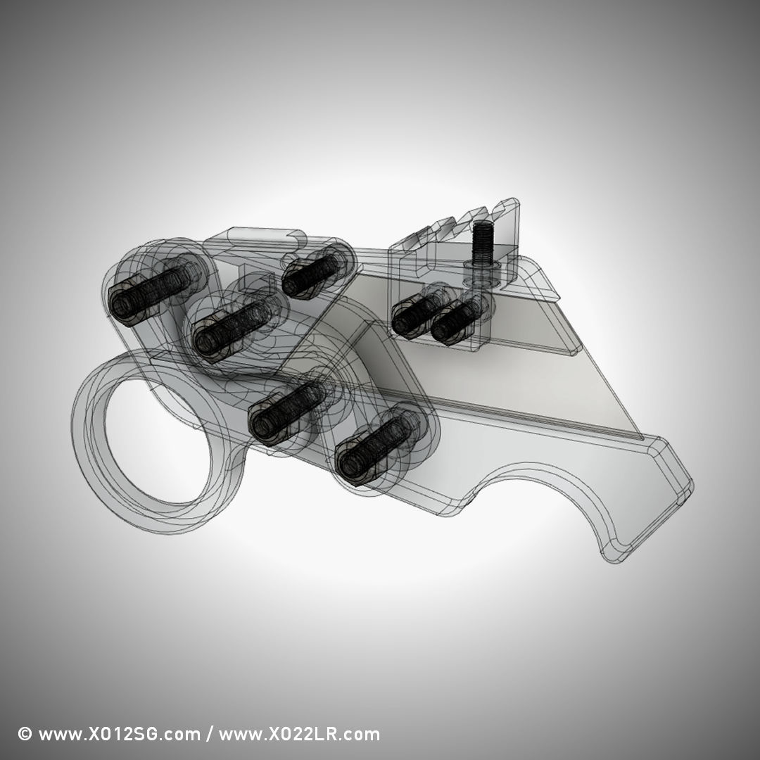 XOCUT 3D printed foldable cutter knife for Stanley blades free 3D model ...