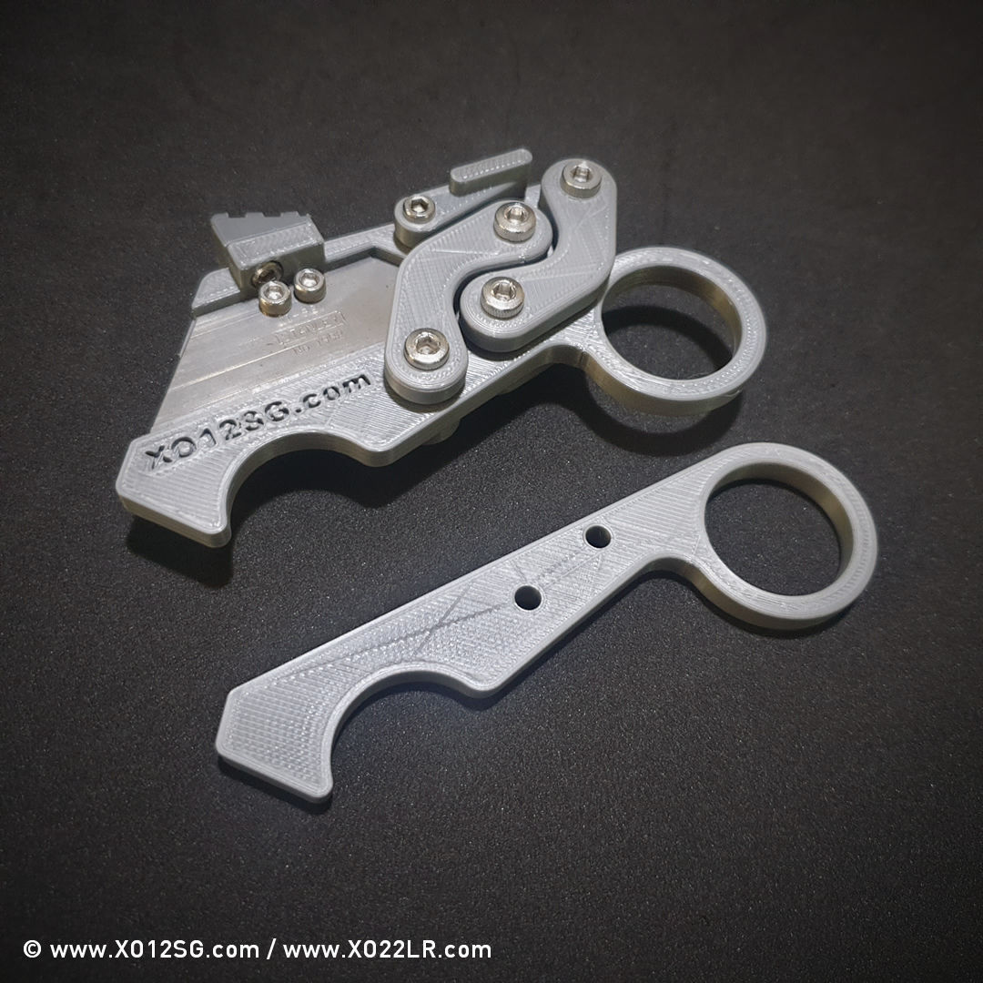 XOCUT 3D printed foldable cutter knife for Stanley blades free 3D model ...