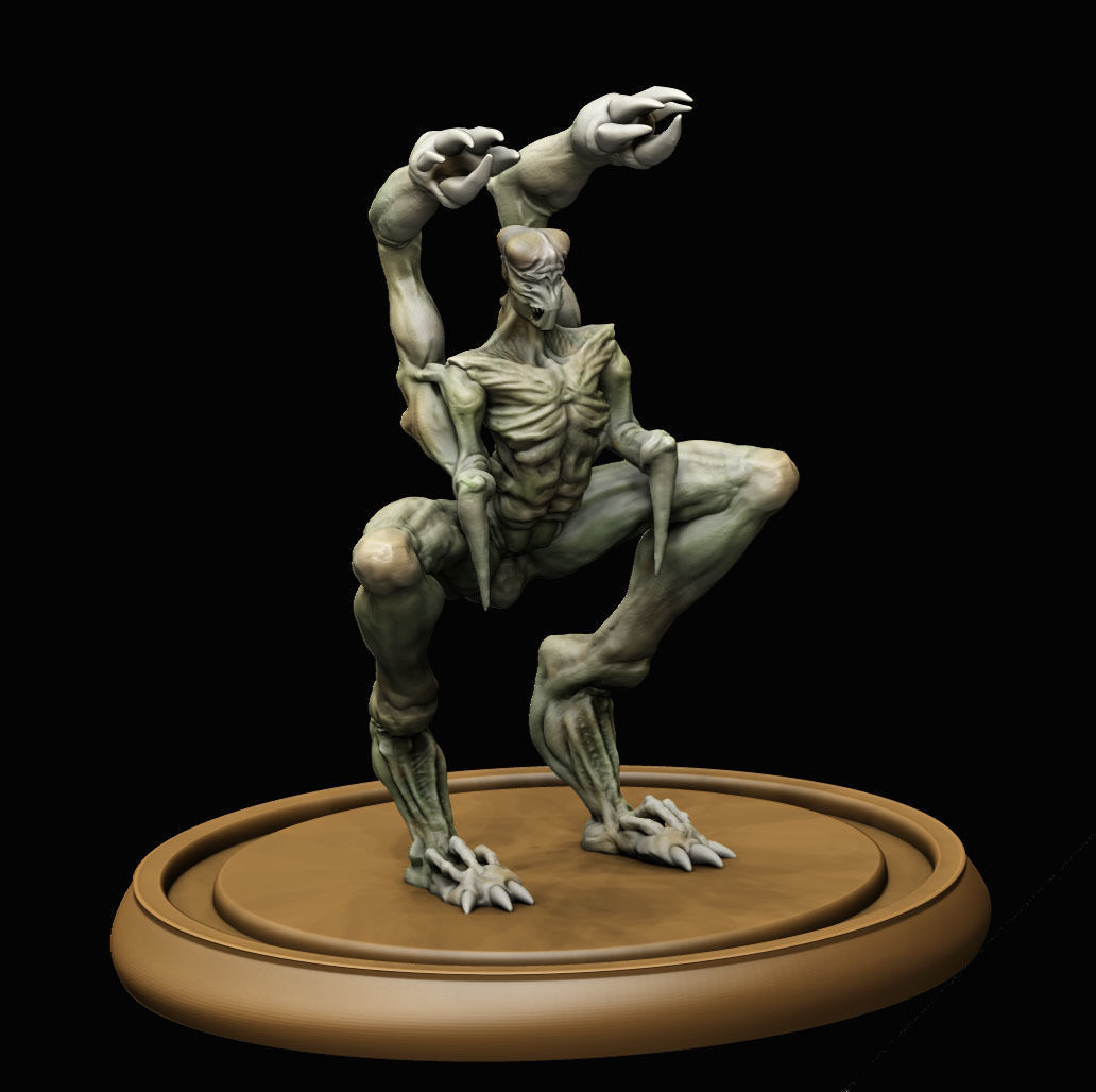 claw monster 3D model 3D printable | CGTrader