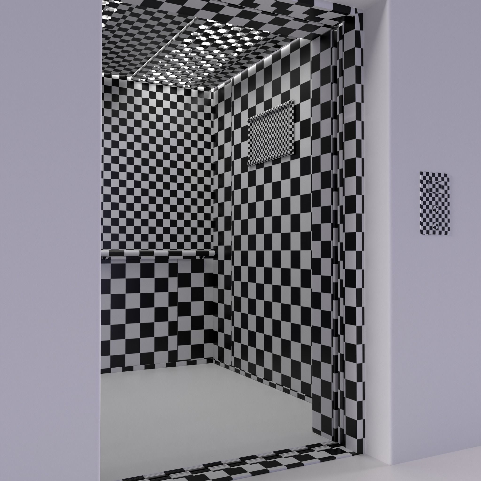 Realistic Elevator 3D model | CGTrader