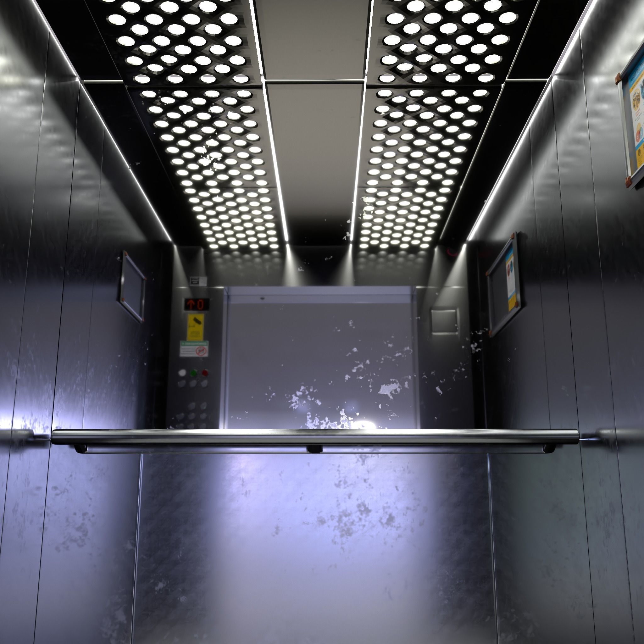 Realistic Elevator 3D model | CGTrader