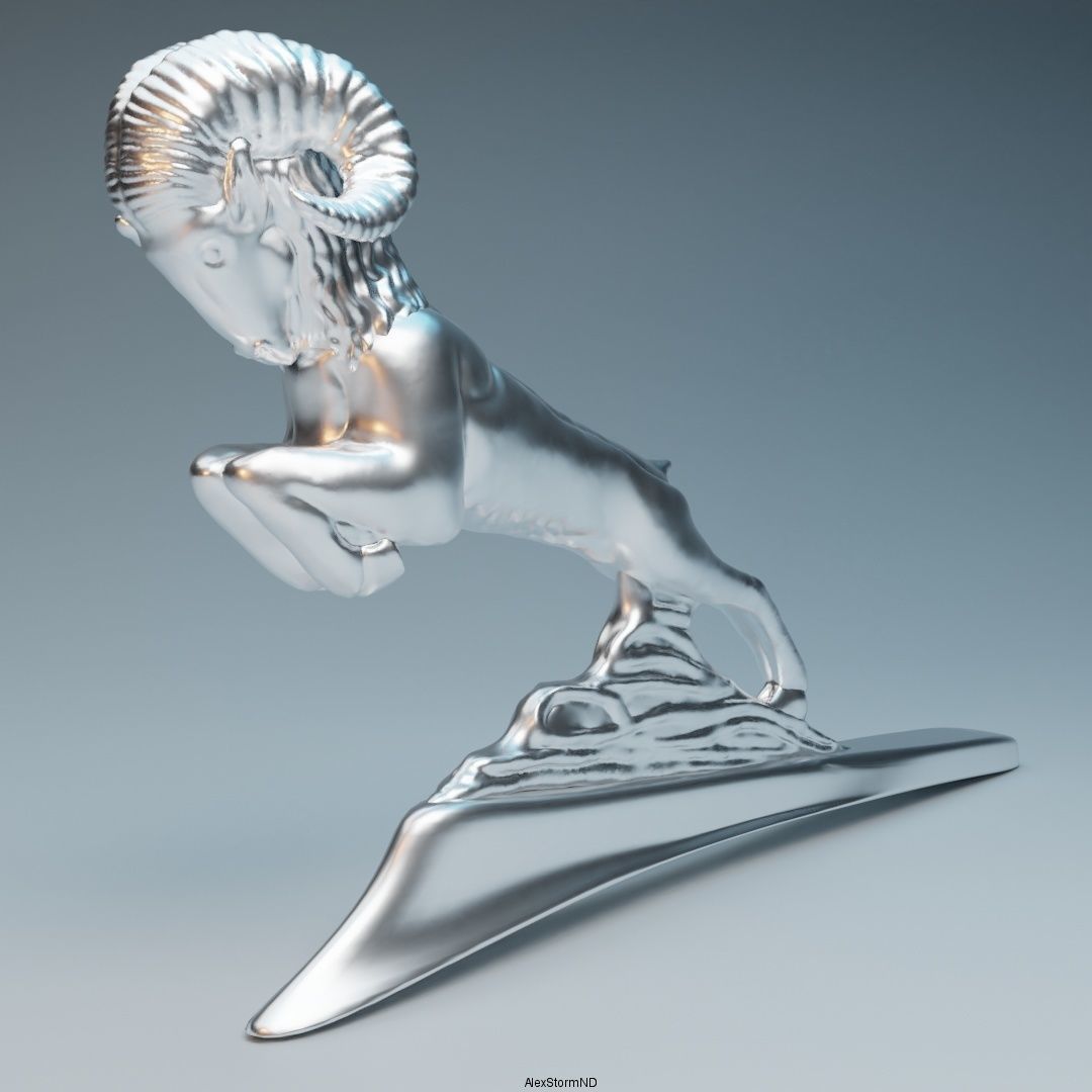 VINTAGE DODGE GOAT 3D model 3D printable | CGTrader
