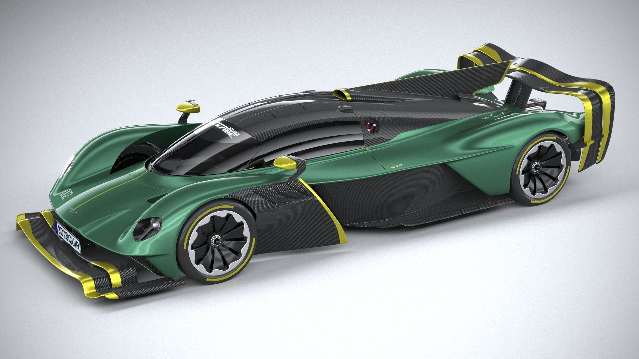 Aston Martin Valkyrie AMR Pro 2022 3D model | CGTrader