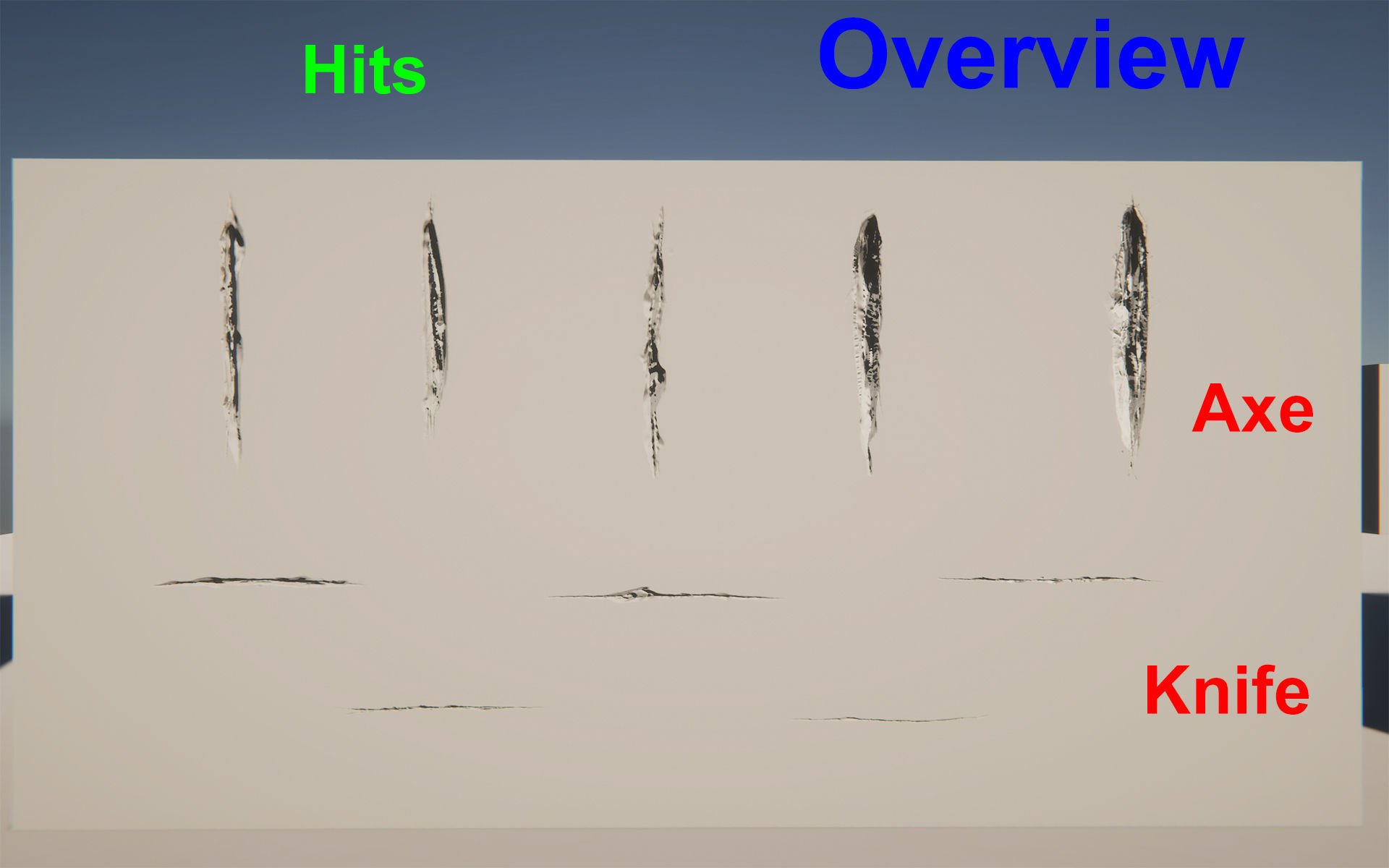 Bullet Hole Decals Texture | CGTrader