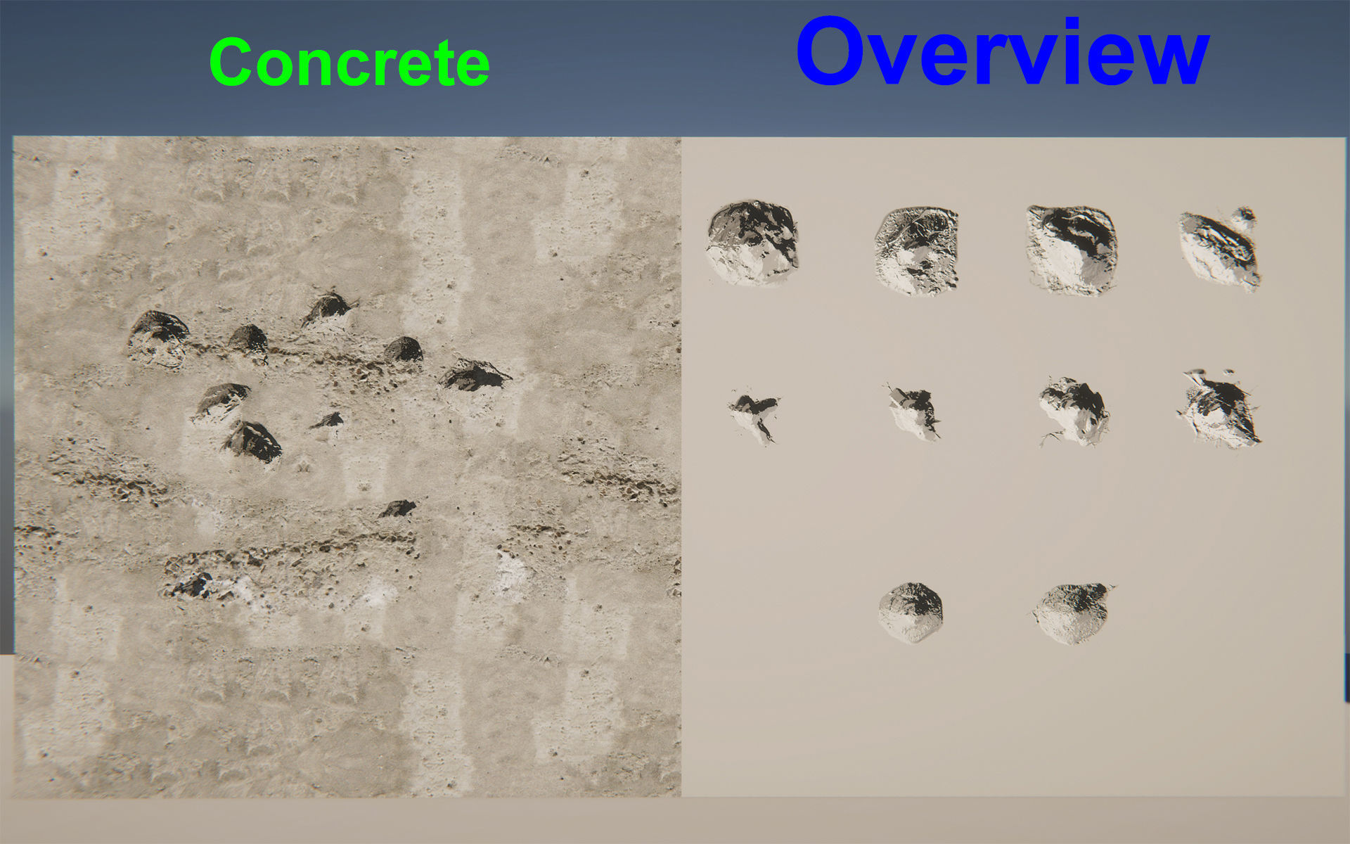Bullet Hole Decals Texture | CGTrader
