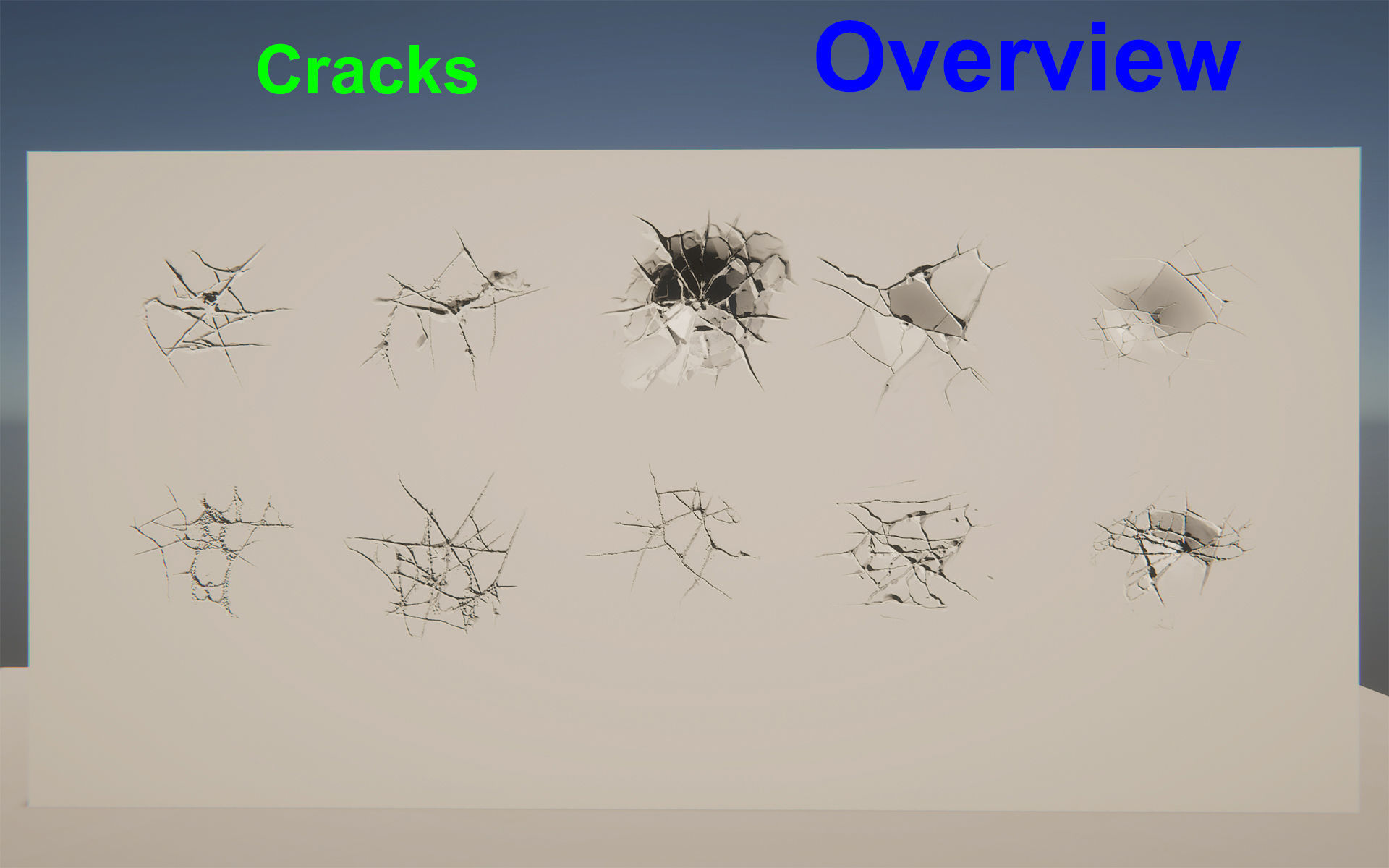 Bullet Hole Decals Texture | CGTrader