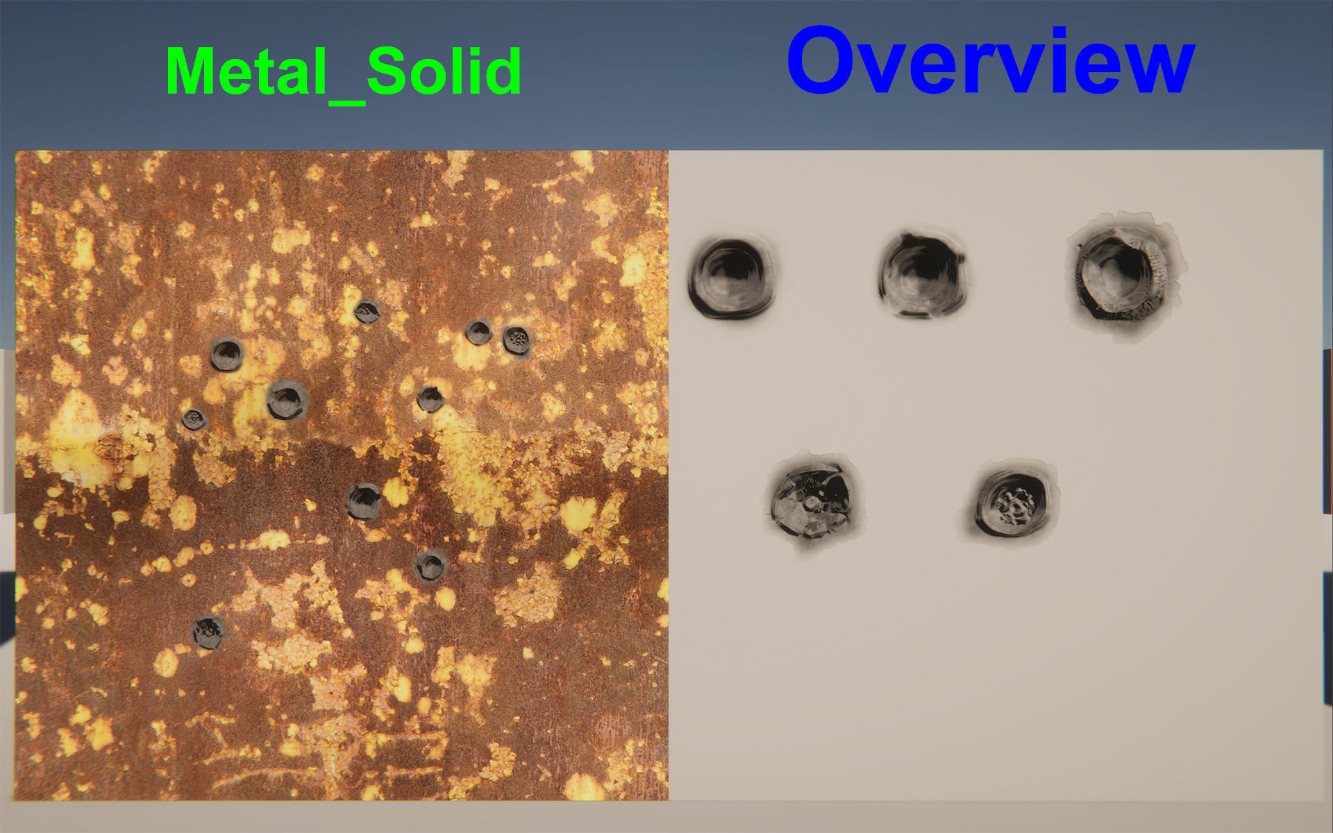 Bullet Hole Decals Texture | CGTrader