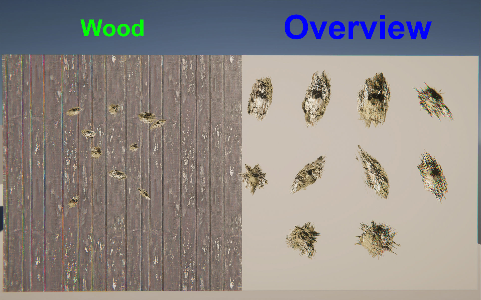 Bullet Hole Decals Texture | CGTrader