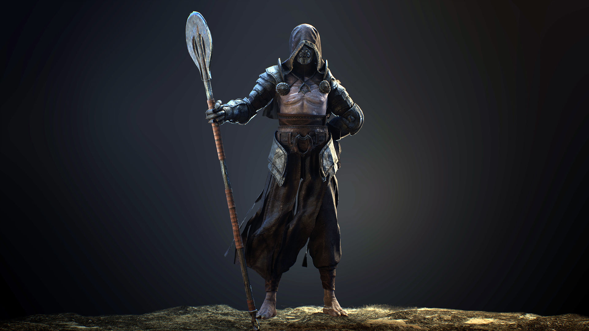 3D model Heretic Character VR / AR / low-poly | CGTrader
